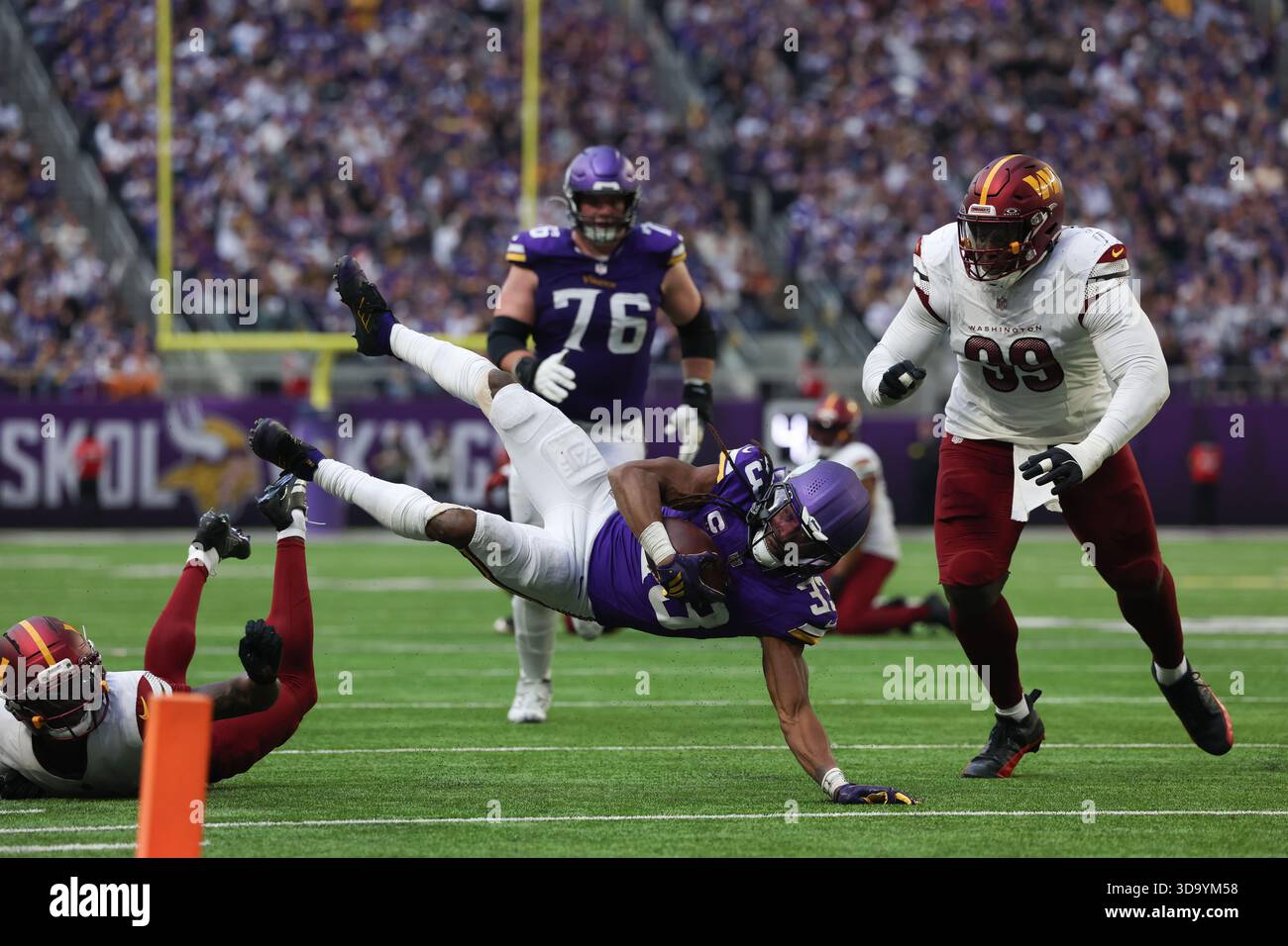 Vikings Celebrate Resounding Win Against Commanders